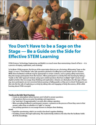 Guide on the Side – STAR Library Network